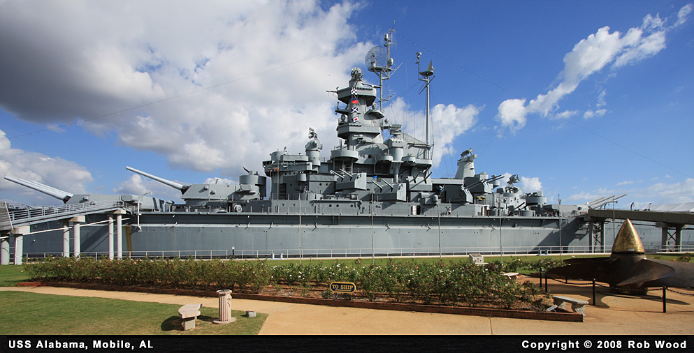 Museum Ships: USS Alabama Series I (External, General)