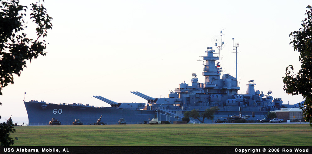 Museum Ships: USS Alabama Series I (External, General)