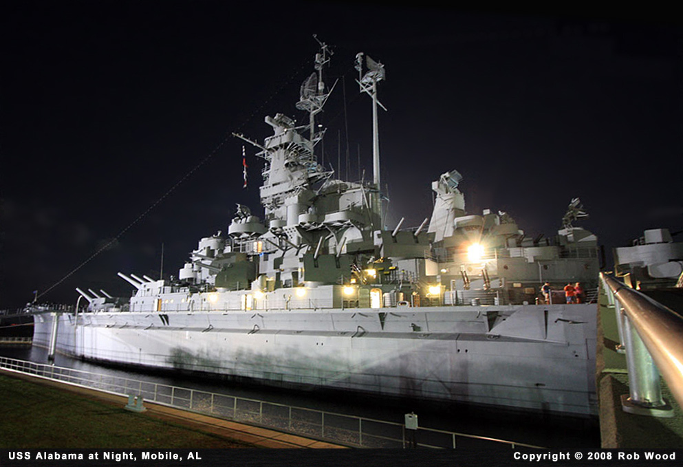 Museum Ships: USS Alabama Series I (External, General)