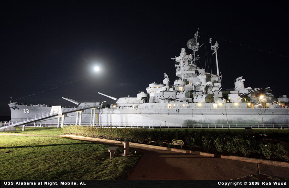 Museum Ships: USS Alabama Series I (External, General)