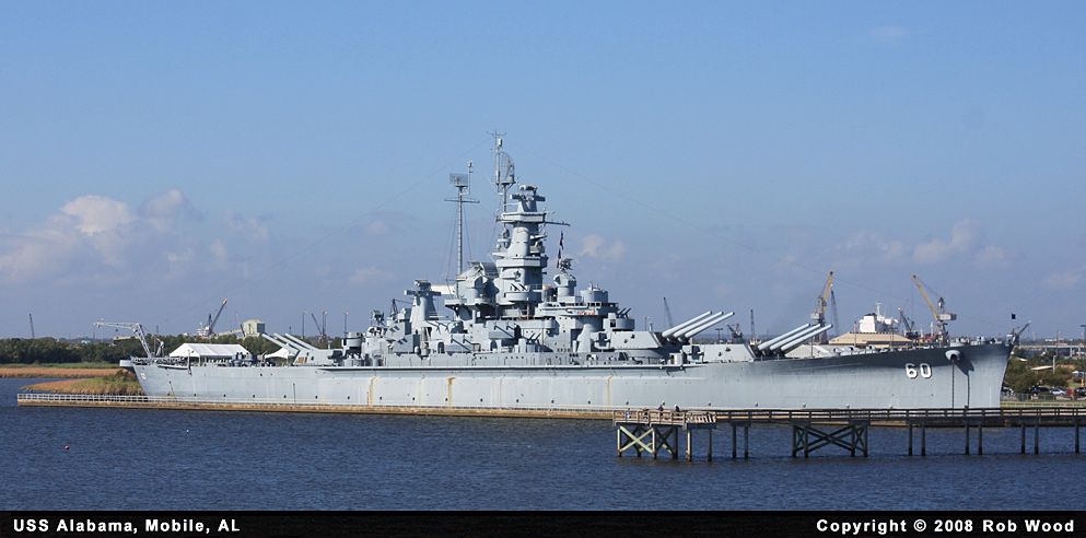 Museum Ships: USS Alabama Series I (External, General)